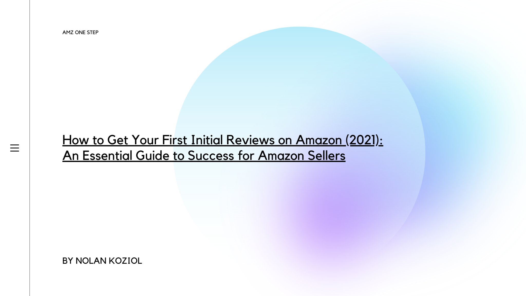 How to Get Your First Initial Reviews on Amazon (2021): An Essential ...
