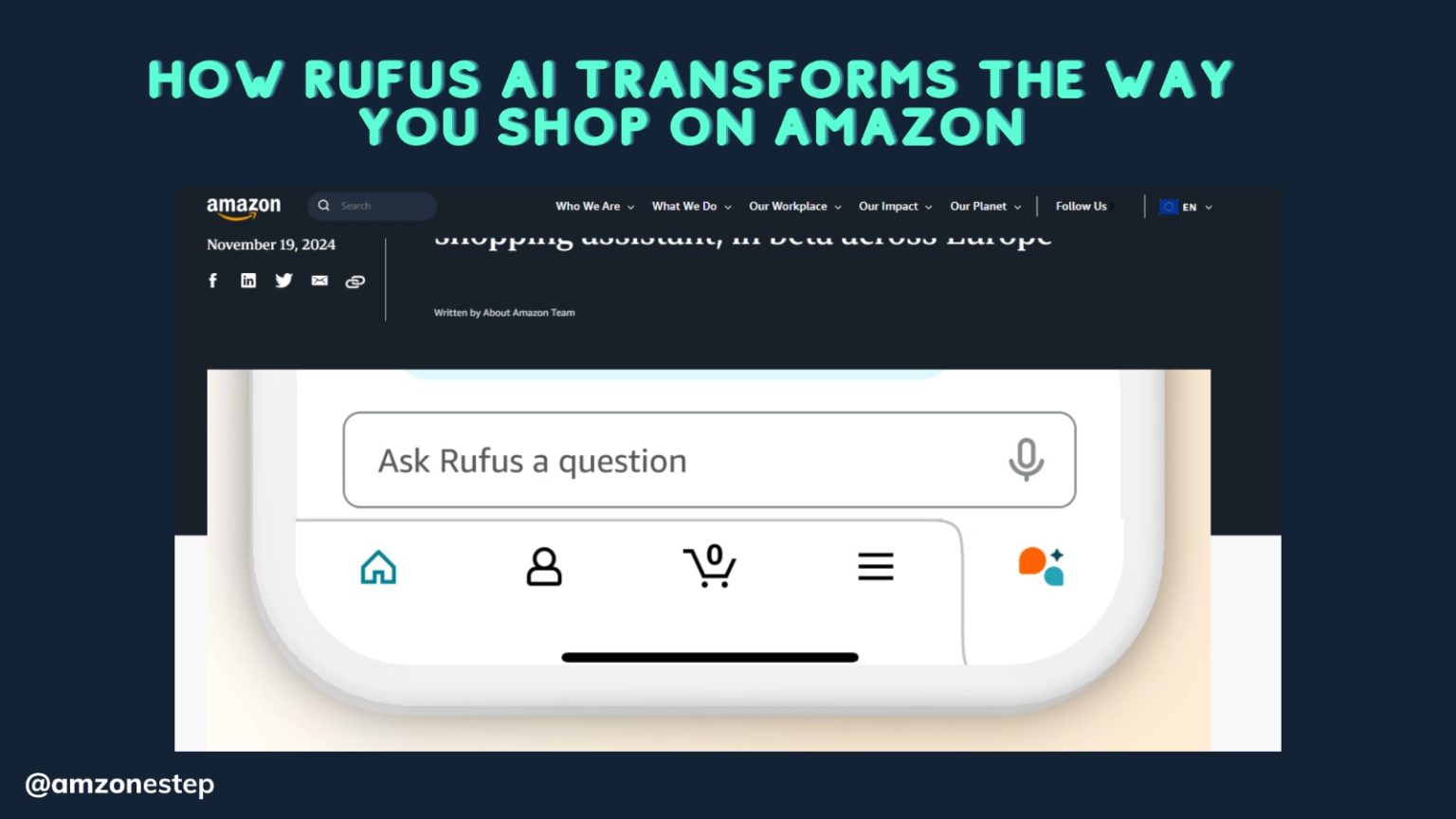 How to Optimize Your Amazon Listings for Rufus AI - Blog | AMZ One Step: Amazon FBA Consultants